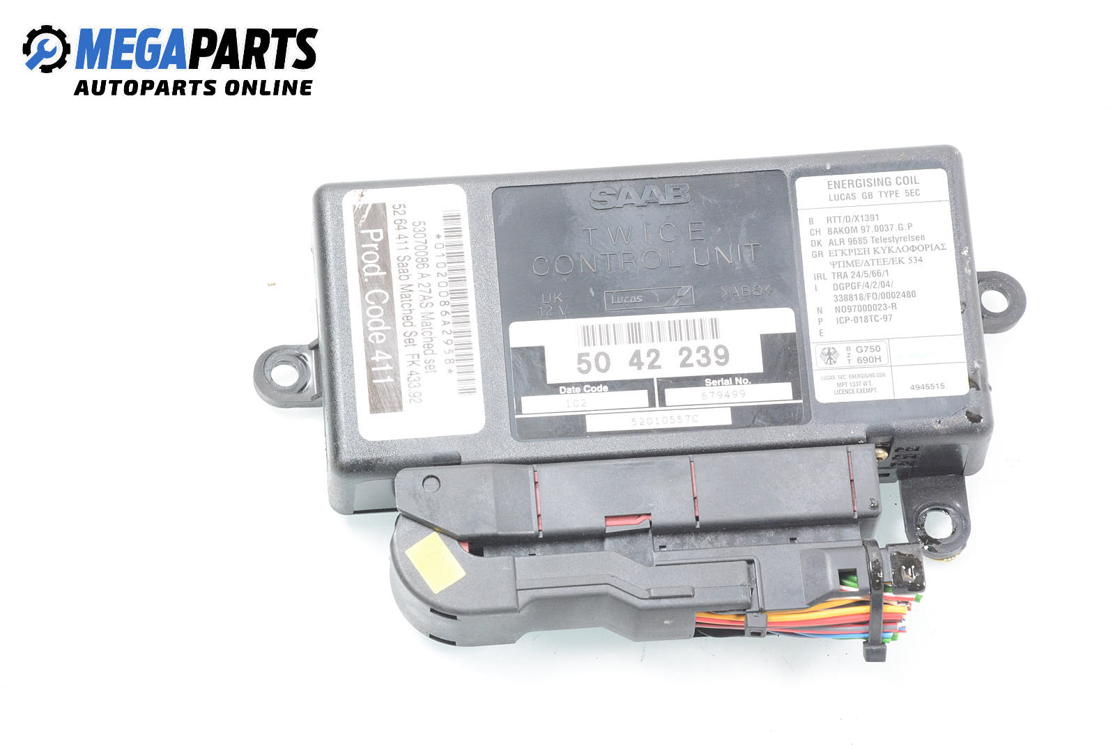 Module for Saab 9-5 Estate (YS3E) (10.1998 - 12.2009), № 50 42 239 ...